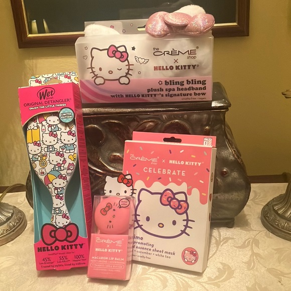 Sanrio | Bath & Body | Hello Kitty Beauty Spa Bundle All Items Are Nib ...